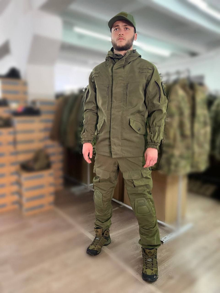 Характеристики ТАКТИЧЕСКИЙ КОСТЮМ ГОРКА С НАКОЛЕННИКАМИ И НАЛОКОТНИКАМИ ...