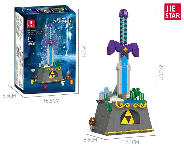Аниме-игра ручной работы Jiexing Building Blocks Master's Sword ...