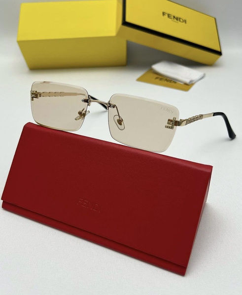 Очки солнцезащитные Fendi - купить с доставкой по выгодным ценам в ...