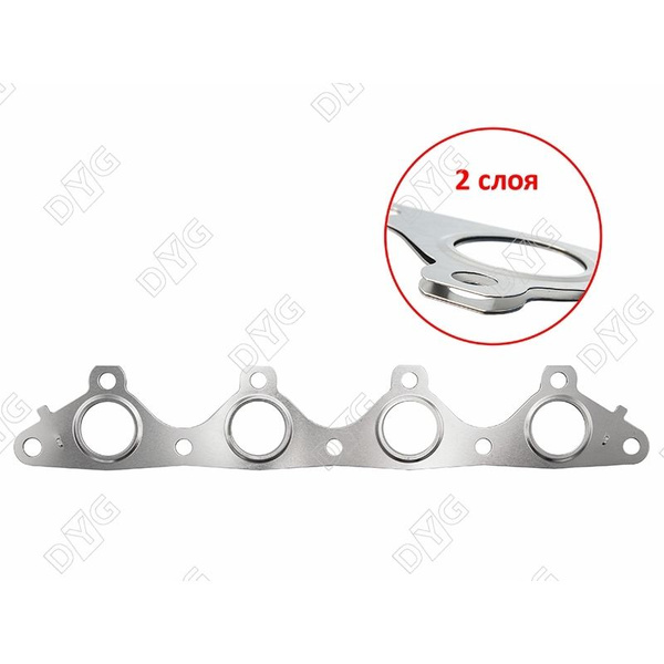 IPSAIP_2852122020 Прокладка выпускного коллектора HYUNDAI ACCENT,GETC G4EH 1,3 99- - DYG арт ...