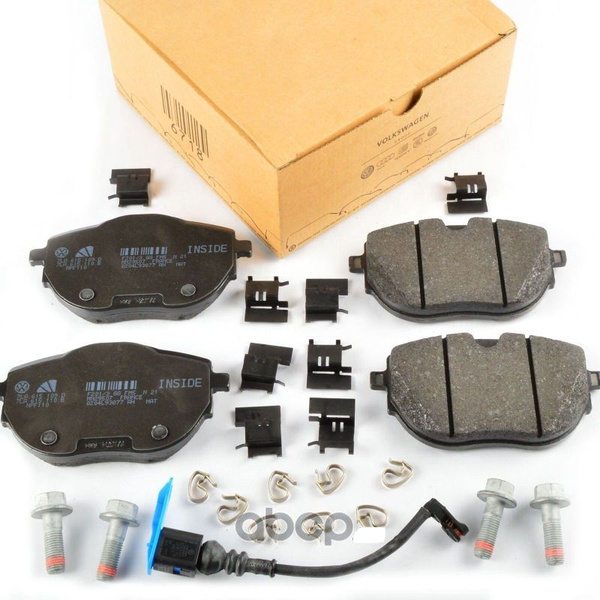 Колодки тормозные Brembo 7LA698151D Передние - купить по низким ценам в ...