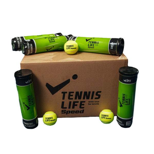 Теннисные мячи TENNIS LIFE Speed 96 мячей - купить с доставкой по ...