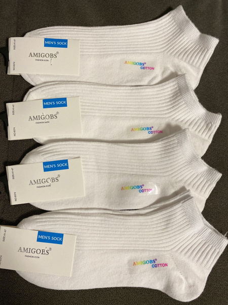Носки AMIGOBS Унисекс, 5 пар - купить с доставкой по выгодным ценам в интернет-магазине OZON ...