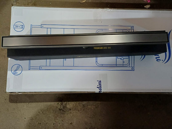 Трап-лоток для душа с горизонтальным выпуском Zandini Z50-800-GG - купить по выгодной цене в ...