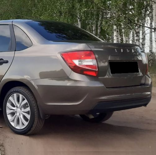 Бампер задний Лада Гранта 2 FL ФЛ седан 790-КОРИАНДР-КОРИЧНЕВЫЙ ...