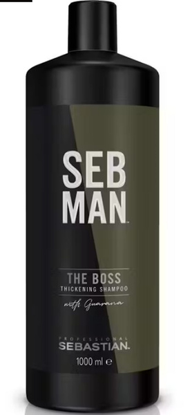 Sebastian Professional Шампунь для объема SEB MAN THE BOSS 1000 мл ...
