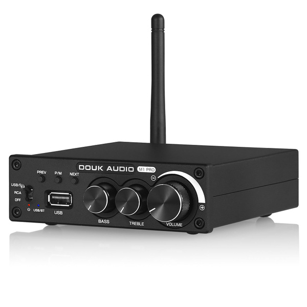 Douk Audio M1 PRO Hi-Fi 320 Вт стерео сабвуфер усилитель Bluetooth ...