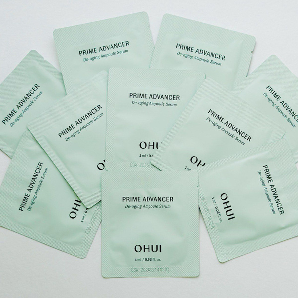 O HUI Ампульная сыворотка (10шт*1мл) PRIME ADVANCER De-aging ampoule ...