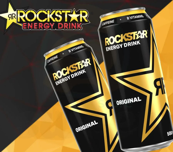 Энергетический напиток Monster Rockstar Energy 2шт по 500мл Энергетик ...