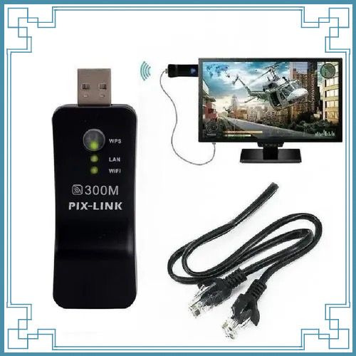 возможностью Smart TV LAN адаптер Ethernet wifi Wi-Fi купить на OZON по ...