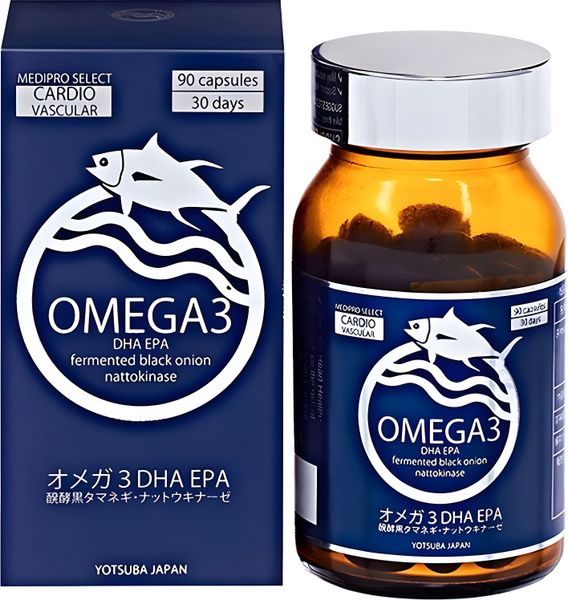 Биологически активная добавка для сердца и сосудов Omega-3 (90шт ...
