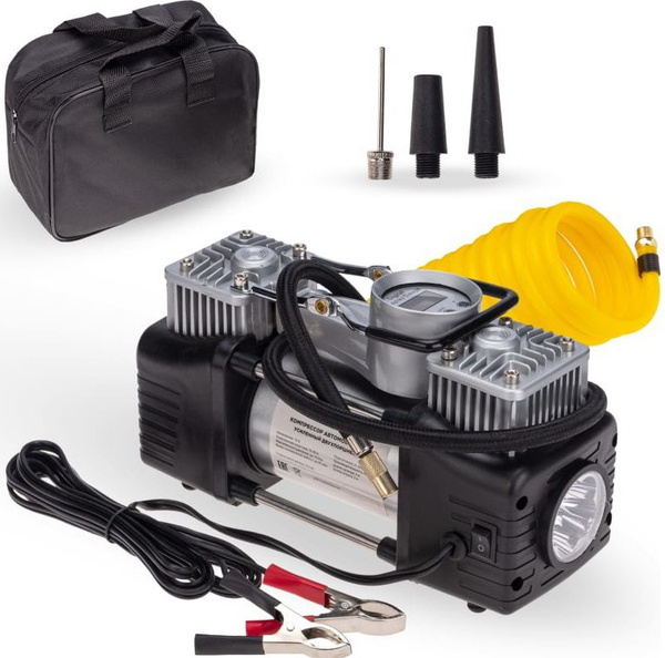 Компрессор автомобильный REXANT 80-0520 02121188 для шин по низкой цене - купить в интернет ...