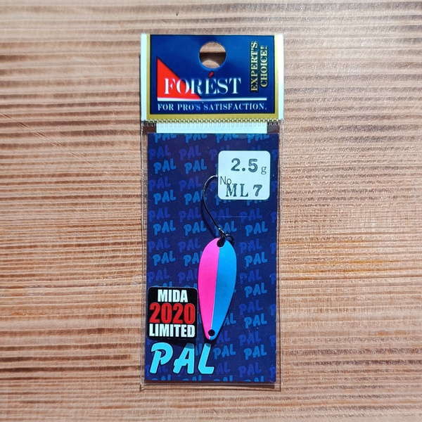 Колеблющаяся Блесна Forest колеблющаяся PAL 2.5 гр, 1 шт - купить по ...