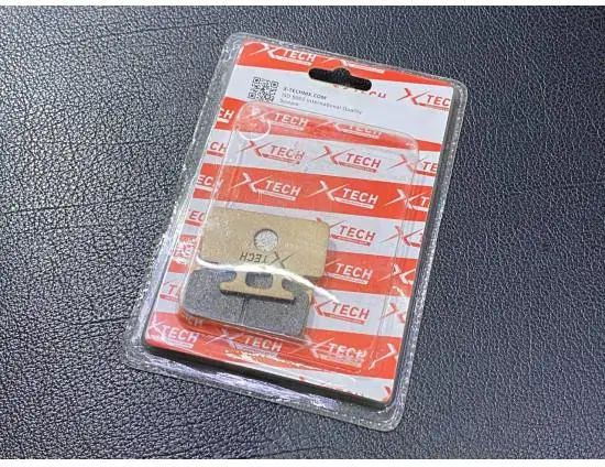 Колодки тормозные дисковые #4 X-TECH (less-metallic) медь на мотоцикл, питбайк, эндуро - купить ...