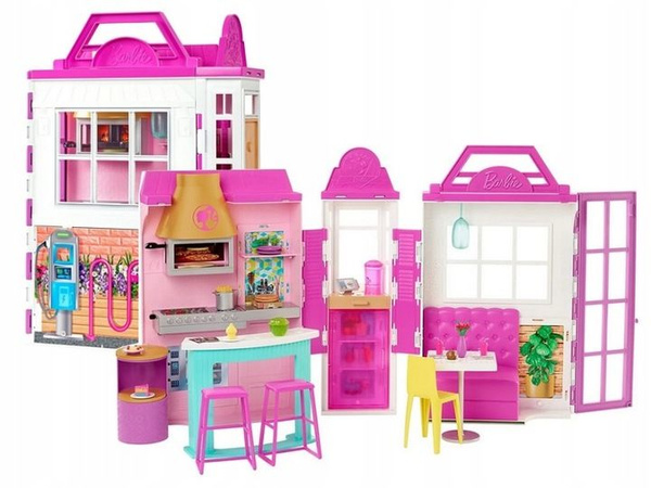 Кукольный домик Barbie - Ресторан гриль с аксессуарами и куклой - Барби ...