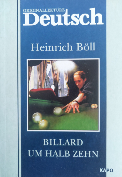 Billard Um Halb Zehn. Heinrich Boell - купить с доставкой по выгодным ...