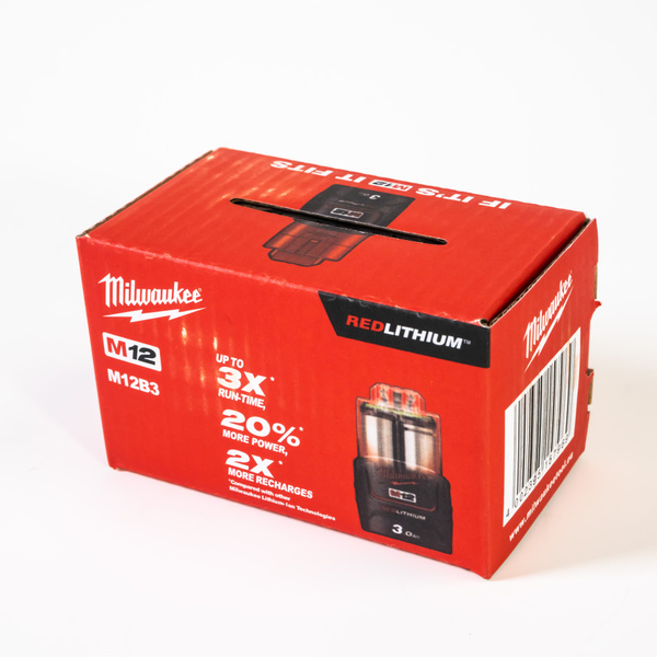 Аккумулятор Milwaukee M12B3 12V 3.0AH - купить с доставкой по выгодным ...