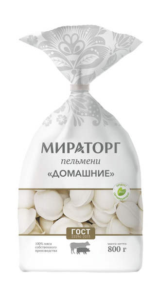 Пельмени Мираторг Домашние, 800г - купить с доставкой по выгодным ценам ...