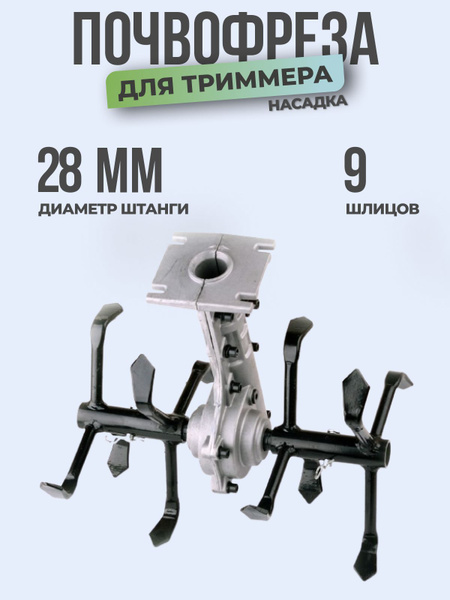 Оснастка для садовой техники насадка на триммер бензиновый гусиные ...