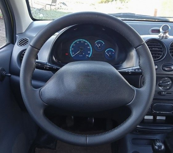 Оплетка на руль для автомобиля Daewoo Matiz (Дэу Матиз.)Сшита по точным ...