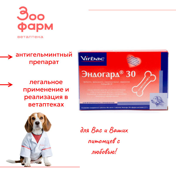 Эндогард 30, таблетки №2 - купить с доставкой по выгодным ценам в ...
