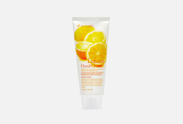 Крем для рук 3W CLINIC Moisturizing Lemon Hand Cream, 100 мл - купить с ...