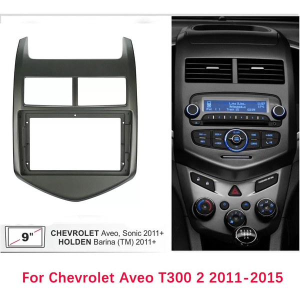 Установочная рамка для магнитолы 9" для Шевроле Авео/Chevrolet Aveo 2 ...