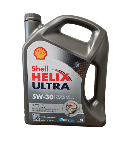 Масло моторное Shell ultra ect c3 5W-30 Синтетическое 4 л 550050441 ...