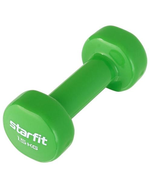 Гантели Starfit УТ-00018822, 1 шт. по 1.5 кг, зеленый - купить по ...