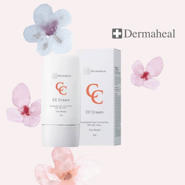 Dermaheal Крем тональный бежевый CC Cream Color Tan Beige, (Дермахил) купить на OZON по низкой ...