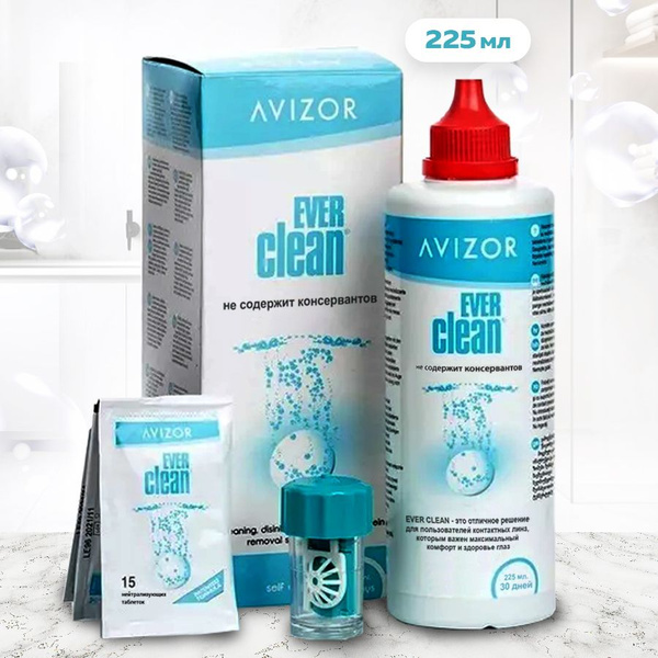 Пероксидная система Avizor Ever Clean для ночных линз - купить с ...