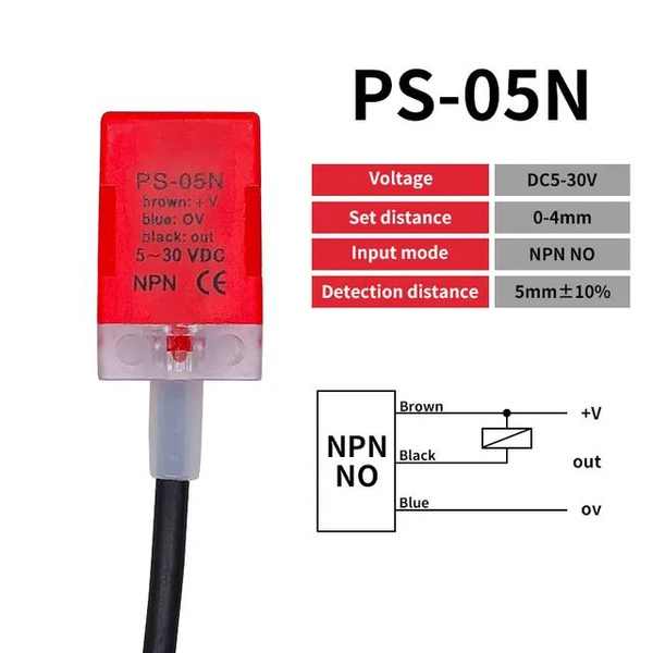 Индуктивный датчик PS-05N - купить с доставкой по выгодным ценам в ...
