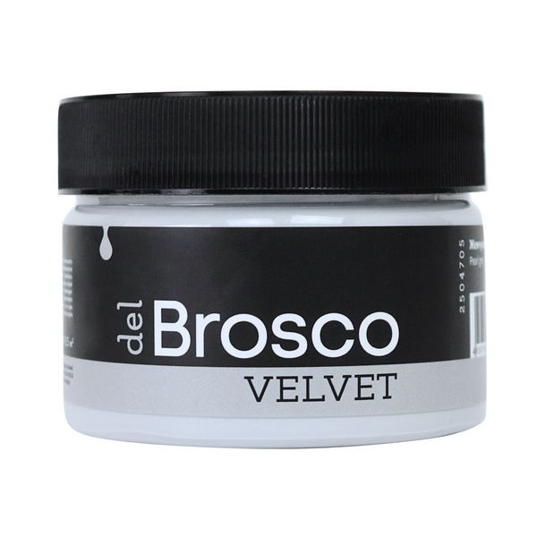 Краска del Brosco TAIR_для мебели._1 Быстросохнущая, Водная, Глубокоматовое покрытие, серый ...