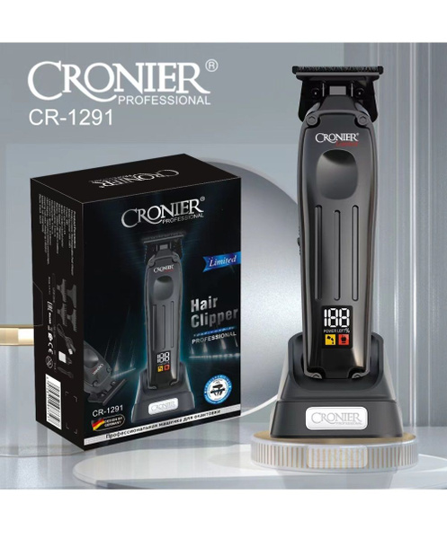 CRONIER Триммер для волос CR-1291, кол-во насадок 3 купить на OZON по низкой цене (1645130610)