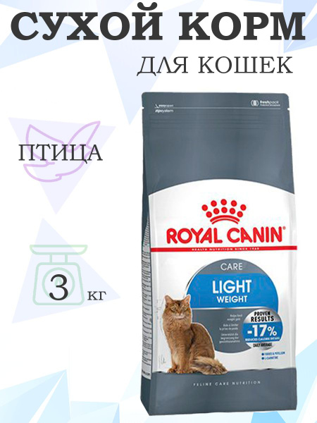 Royal Canin Light Weight Care / Сухой корм Роял Канин Лайт Вейт Кэа для ...
