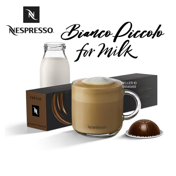 Кофе в капсулах Nespresso VERTUO BIANCO PICCOLO Barista Creations, 10 ...