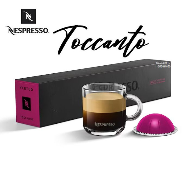 Кофе Nespresso VERTUO TOCCANTO, упаковка 10 капсул - купить с доставкой ...