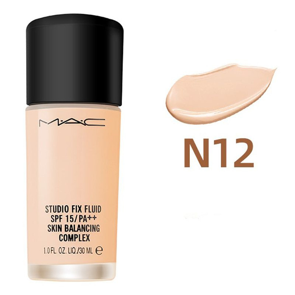 MAC Studio Fix Fluid Безупречный Основа, Долговременное покрытие, N12 ...