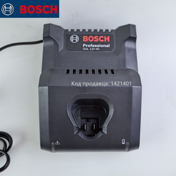 Bosch Зарядное устройство GAL 12V-40 купить на OZON по низкой цене (1797554075)