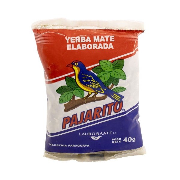 Чай йерба мате Pajarito Tradicional, 40 гр. (Парагвайский традиционный ...