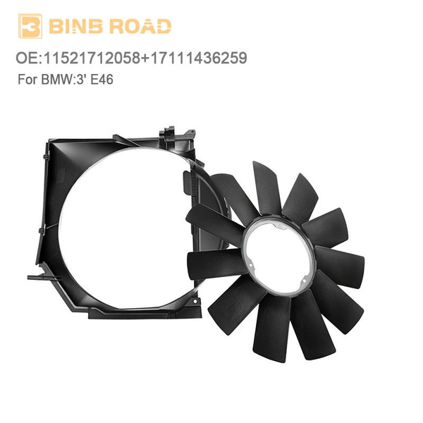 Вентилятор автомобильный, арт. 11521712058 + 17111436259 Е36 Q06M ...