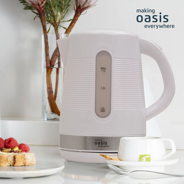 Купить электрический чайник making Oasis everywhere чайники-oasis, Пластик по низкой цене ...