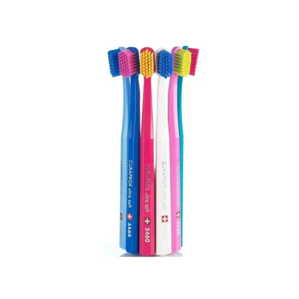 Зубная щетка Curaprox CS 5460 Ultra Soft 3 случайных цвета - купить с ...
