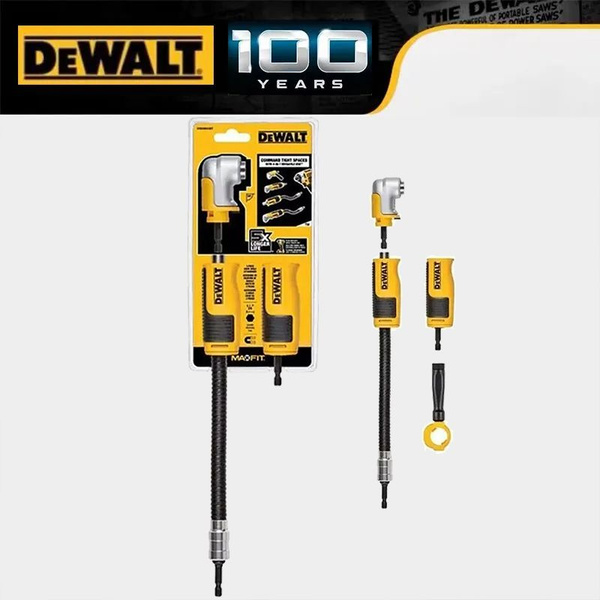 DEWALT Угловая насадка ударная 4 в 1 для ударной отвертки Электрическая ...