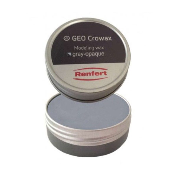 Воск моделировочный серый, опак GEO Crowax, 80 гр., арт: 4750500 Renfert (Германия) - купить с ...
