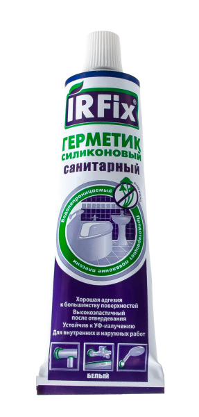 Силиконовый Герметик IRFix, Универсальная, белый - купить по низким ...