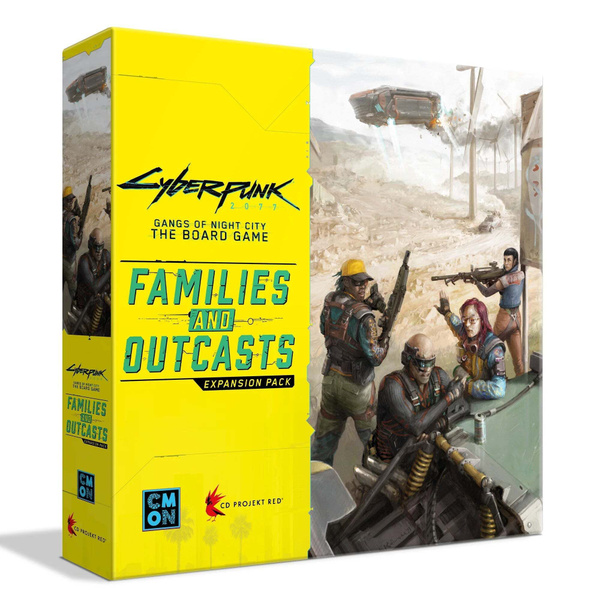 Настольная игра Cyberpunk 2077. Gangs of Night City. Families and ...