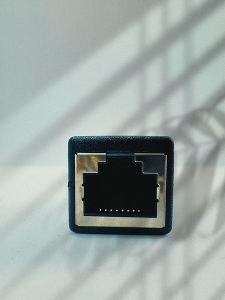 Соединитель интернет кабеля RJ45 - проходной модуль RJ45, проходной ...