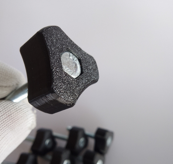 Винт M6 x 40 мм, головка: Барашковая, 10 шт. 130 г купить на OZON по низкой цене (1654881144)