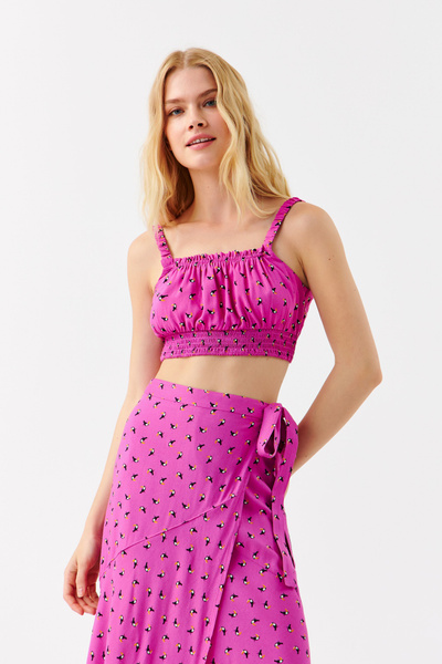 Топ Женский Befree розовый, размер 44 Повседневный Индия, рост 170 купить c доставкой на OZON по ...